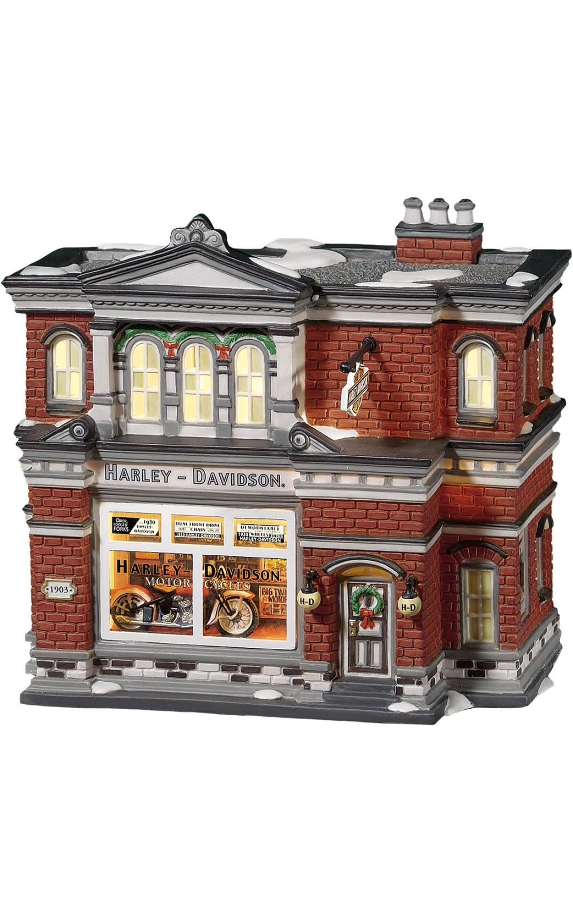 Department 56 - Christmas In The City - Harley-Davidson City Dealershi ...