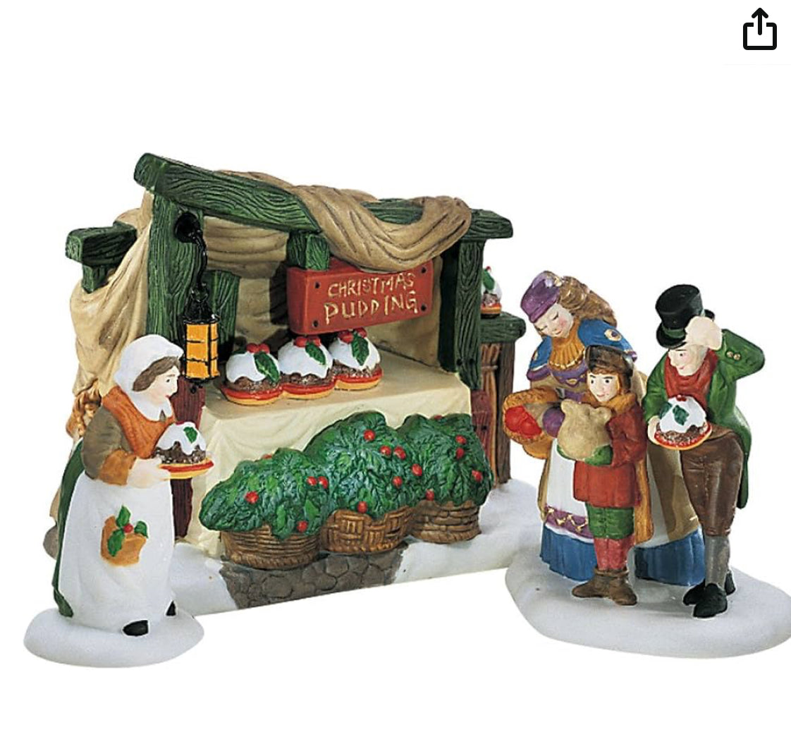 Department 56 - Dickens Village - Christmas Pudding Costermonger ...