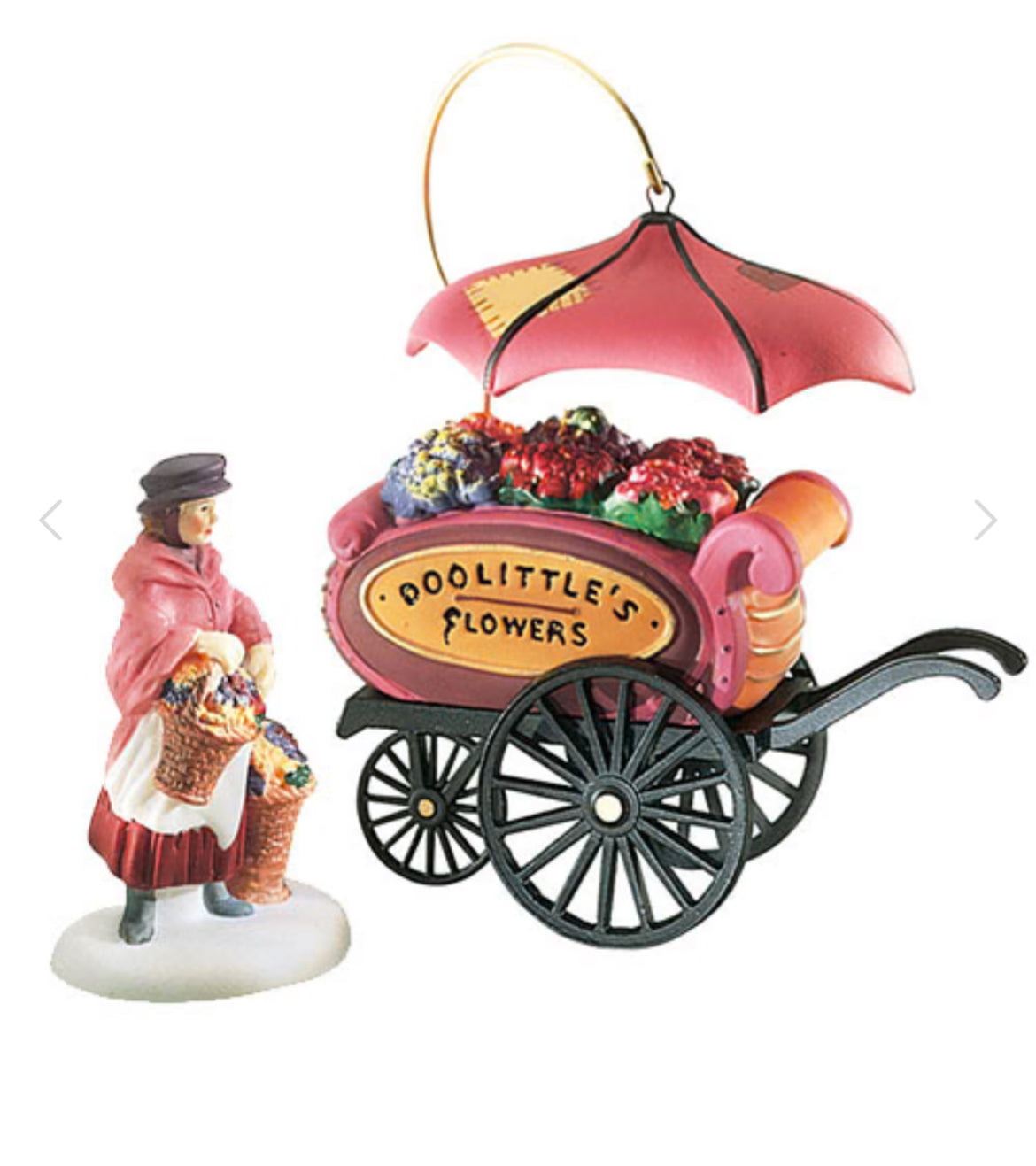 Department 56 - Heritage Village - Chelsea Market Flower Monger & Cart ...